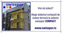 Sistem compozit de izolare termica la exterior Swisspor COMPACT